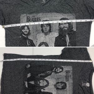 The Beatles | Tops | The Beatles Graphic Tee Rolled Sleeve Shirt M ...